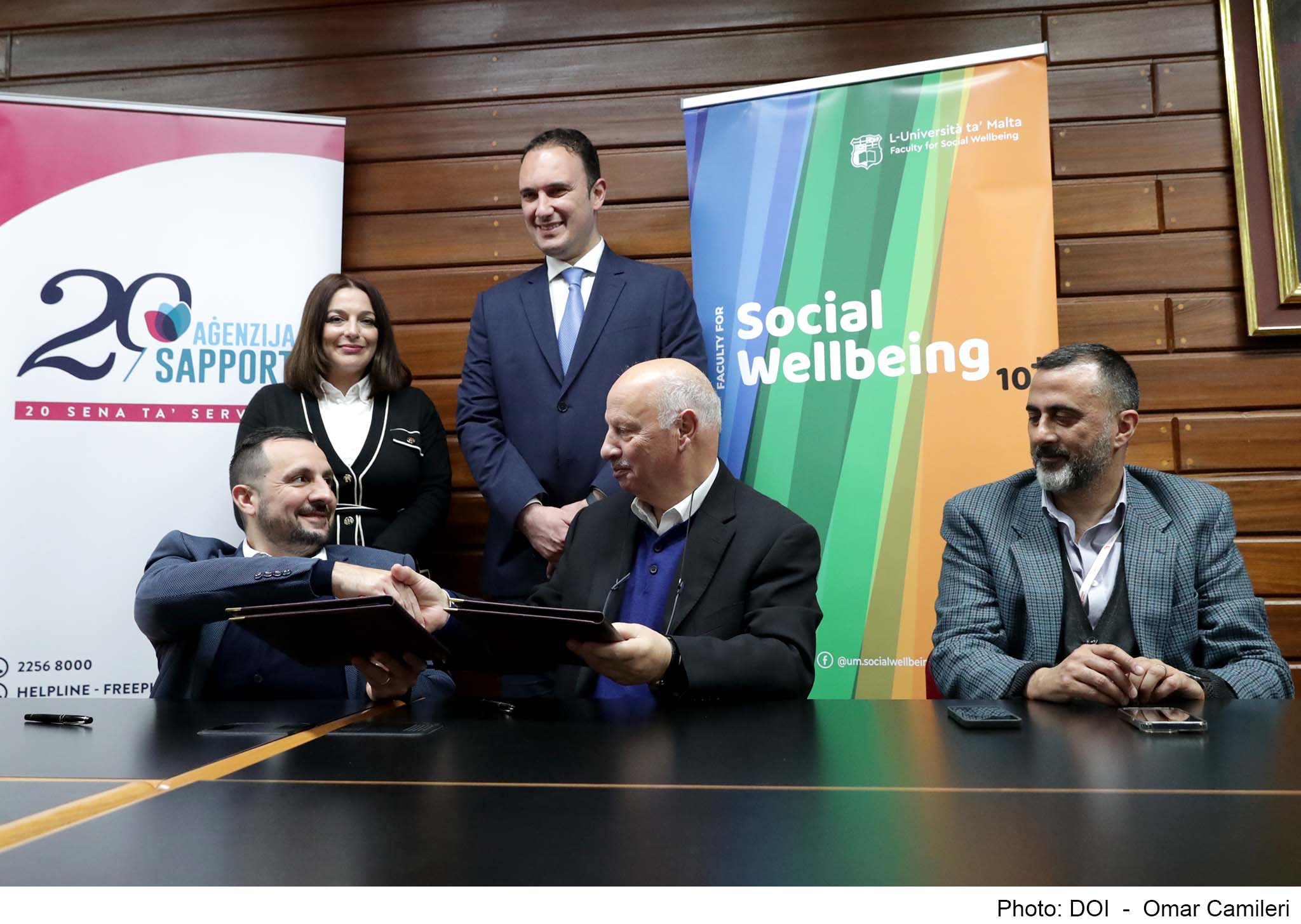 Imsaħħa l-kollaborazzjoni bejn Aġenzija Sapport u l-Università ta ...